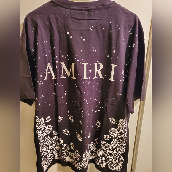 AMIRI | Shirts | Amiri T Shirt Bandana Pattern | Poshmark